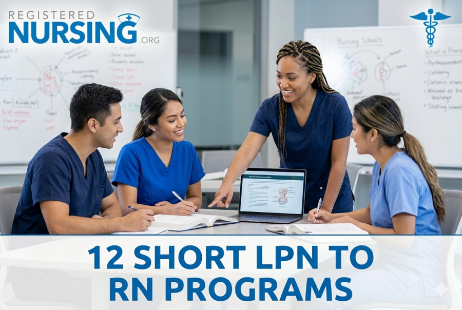 12 Short-Length LPN to RN Programs to Enroll in for 2026