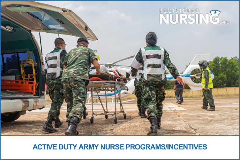 Active Duty Army Nurse Programs & Incentives (2025)